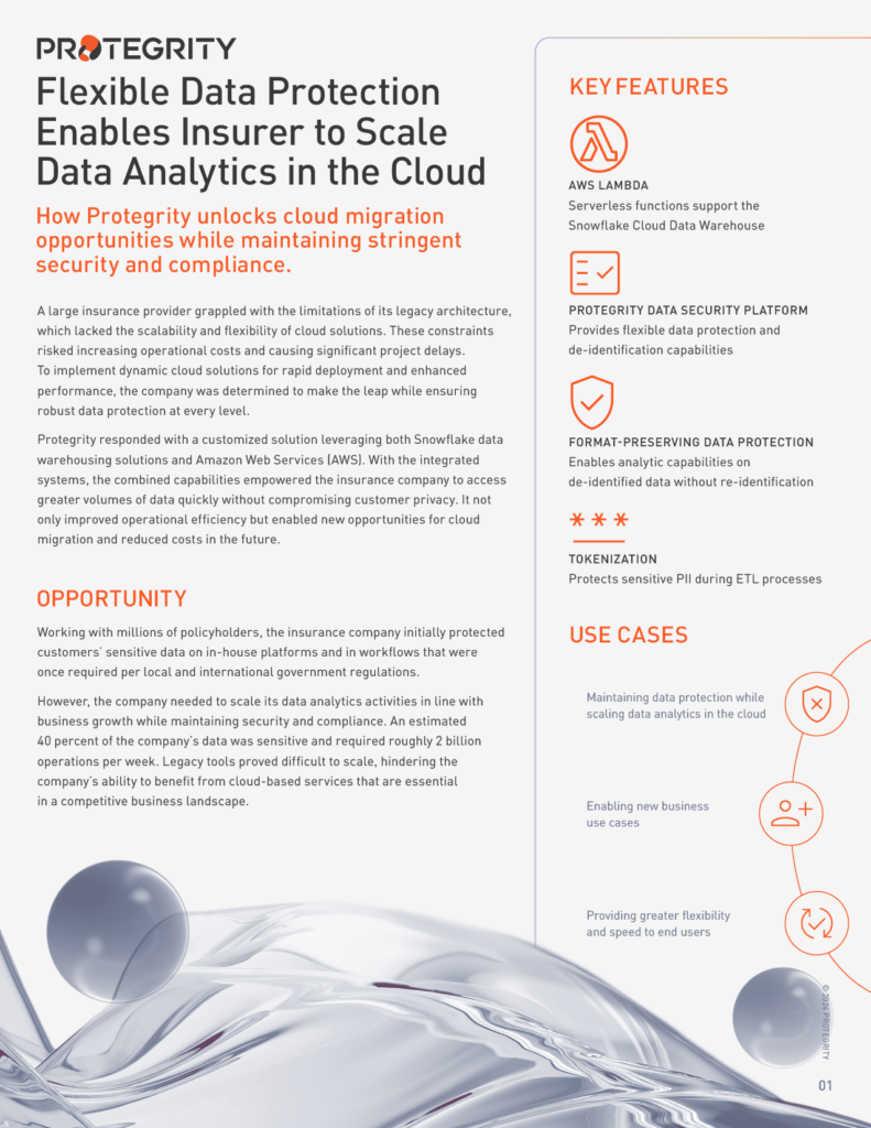 Flexible Data Protection Enables Insurer to Scale Data Analytics in the ...